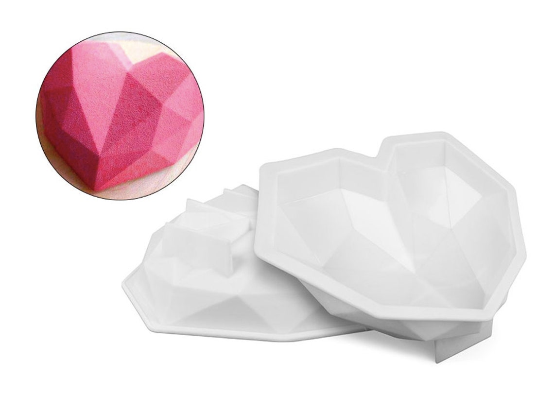 BREAKABLE HEART MOLD Large Heart Chocolate Mold Baking Mold - Etsy