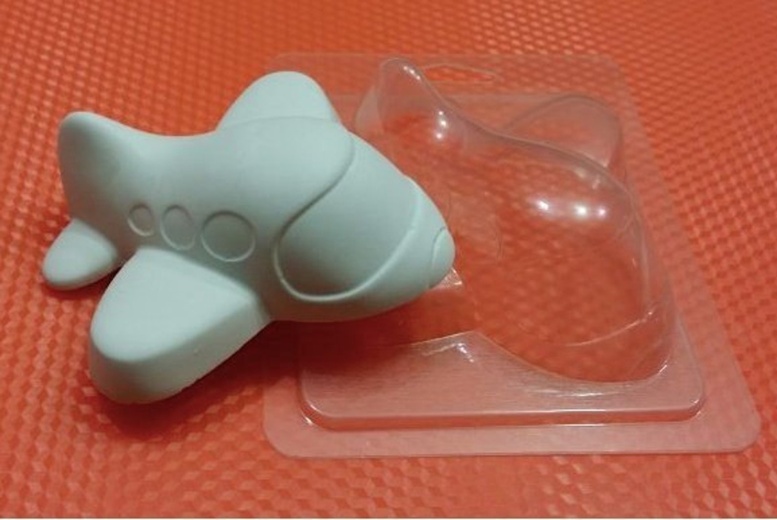 AIRPLANE MOLD, Soap Mold, Bath Bomb Mold, Plastic Mold, Chocolate ...