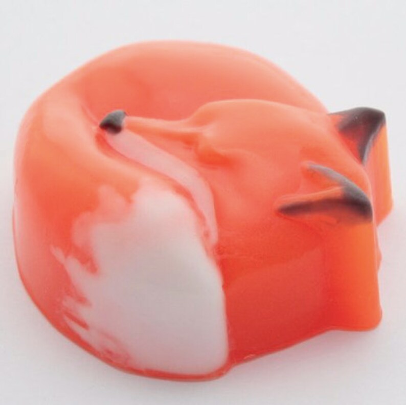 FOX MOLD Soap Mold Bath Bomb Mold Cute Fox Animal Shaped - Etsy
