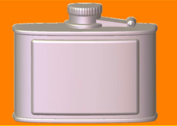 FLASK MOLD Alcohol Drink Bottle Mold Chocolate Mold Fathers - Etsy