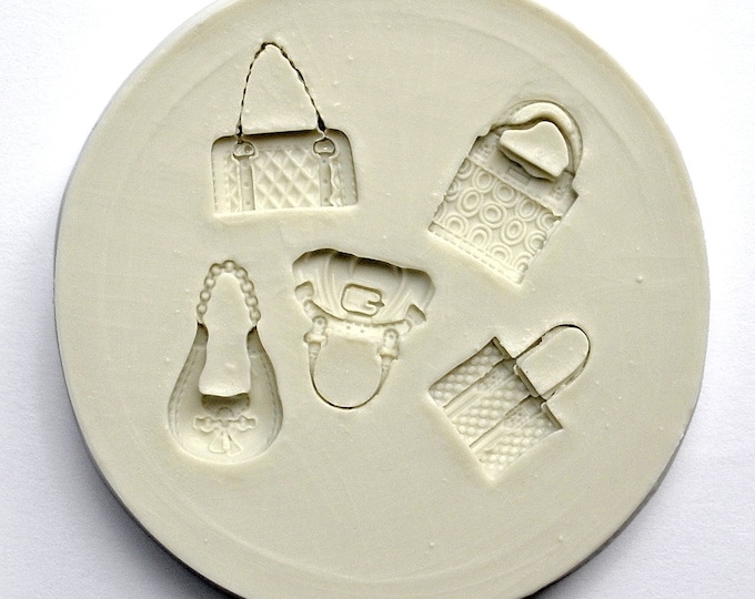 DESIGNER PURSE MOLD Fashion Mold Silicone Fondant Mold - Etsy