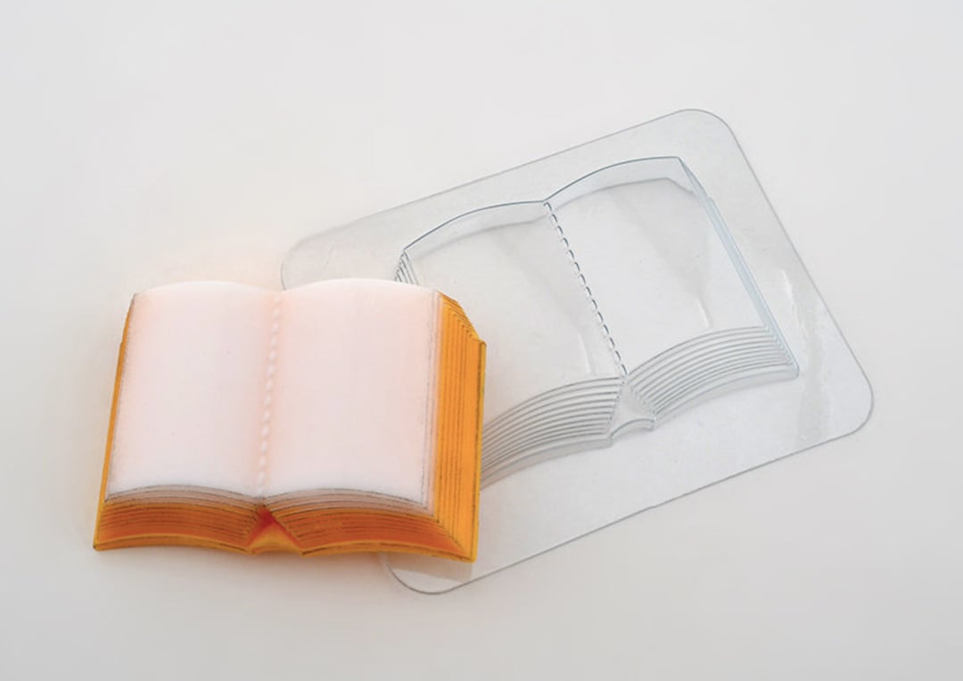 BOOK MOLD, Chocolate Mold, Bath Bomb Mold, Soap Mold, Library Theme ...