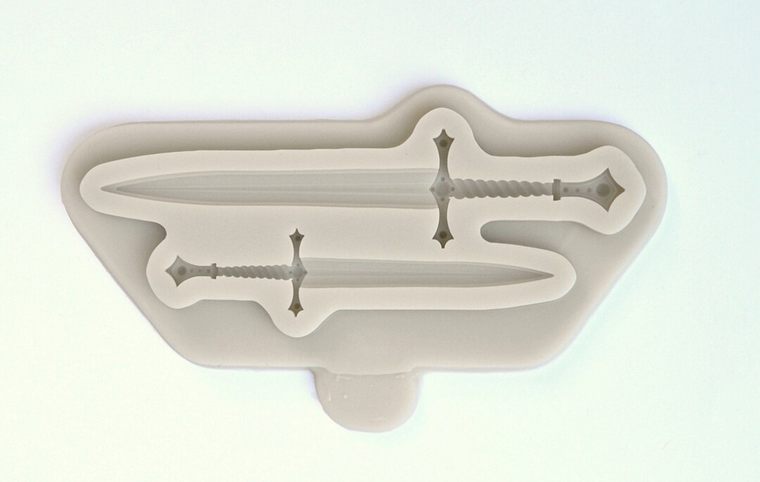 SWORD MOLD SET, Chocolate Mold, Fondant Mold, Dagger Mold, Molds for ...