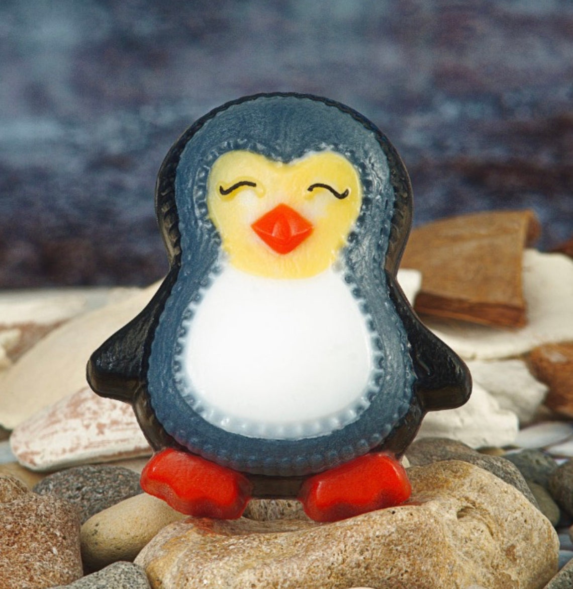 PENGUIN MOLD, Plastic Soap Mold, Bath Bomb Mold, Animals Mold, Baby ...
