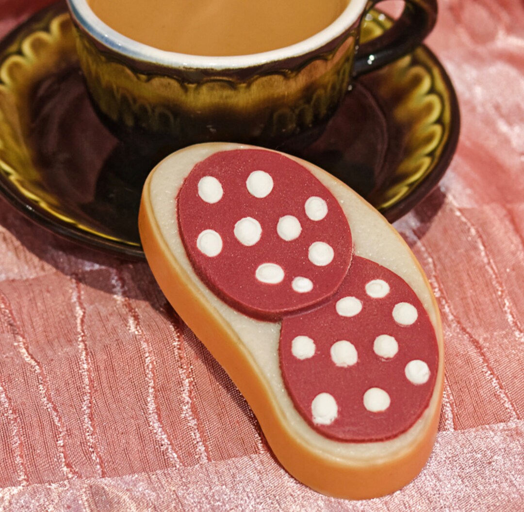 SANDWICH MOLD, Bread & Salami Plastic Soap Mold, Food Mold, Unique Bath ...