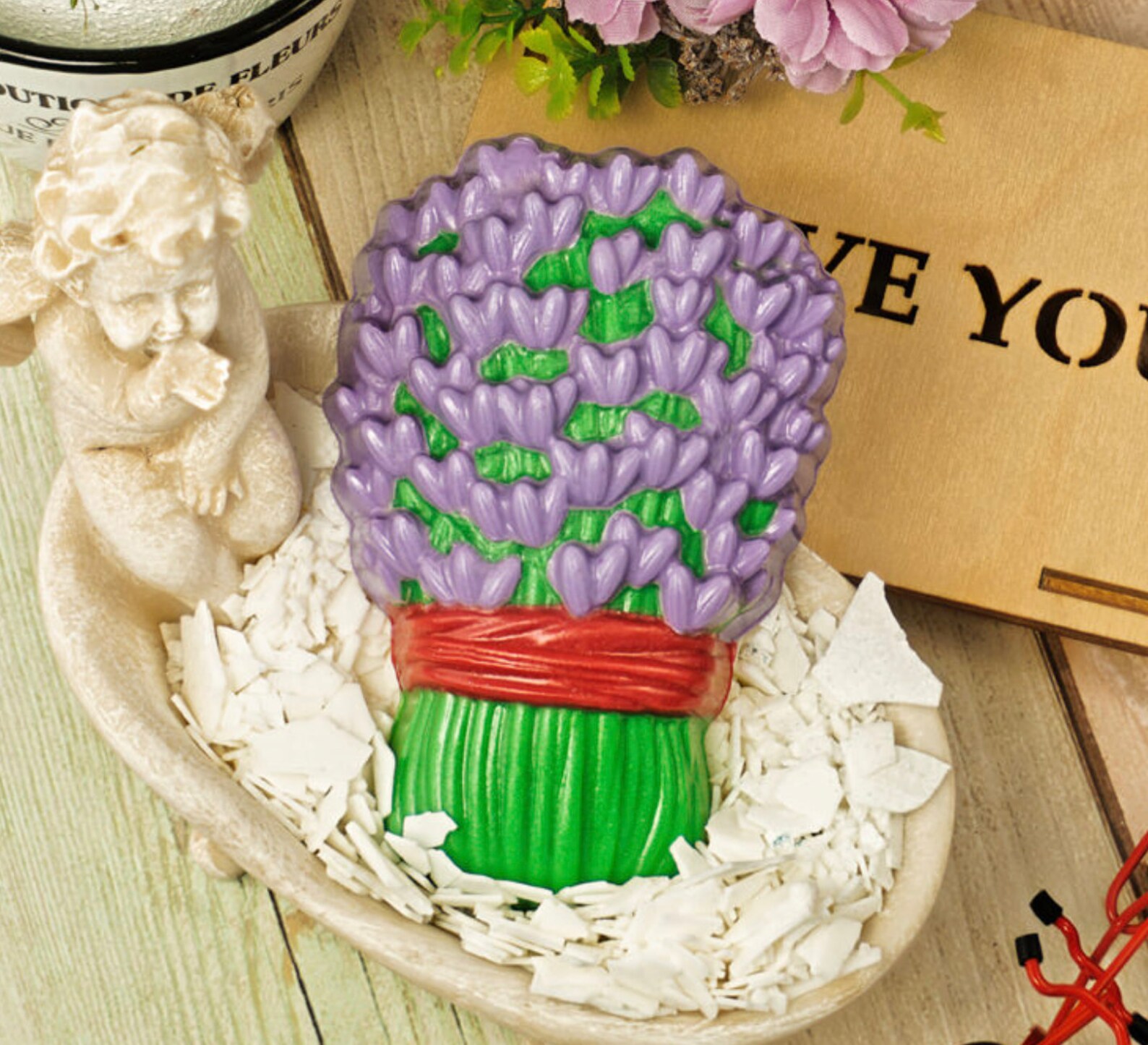 LAVENDER BOUQUET MOLD Soap Mold Bath Bomb Mold Chocolate - Etsy