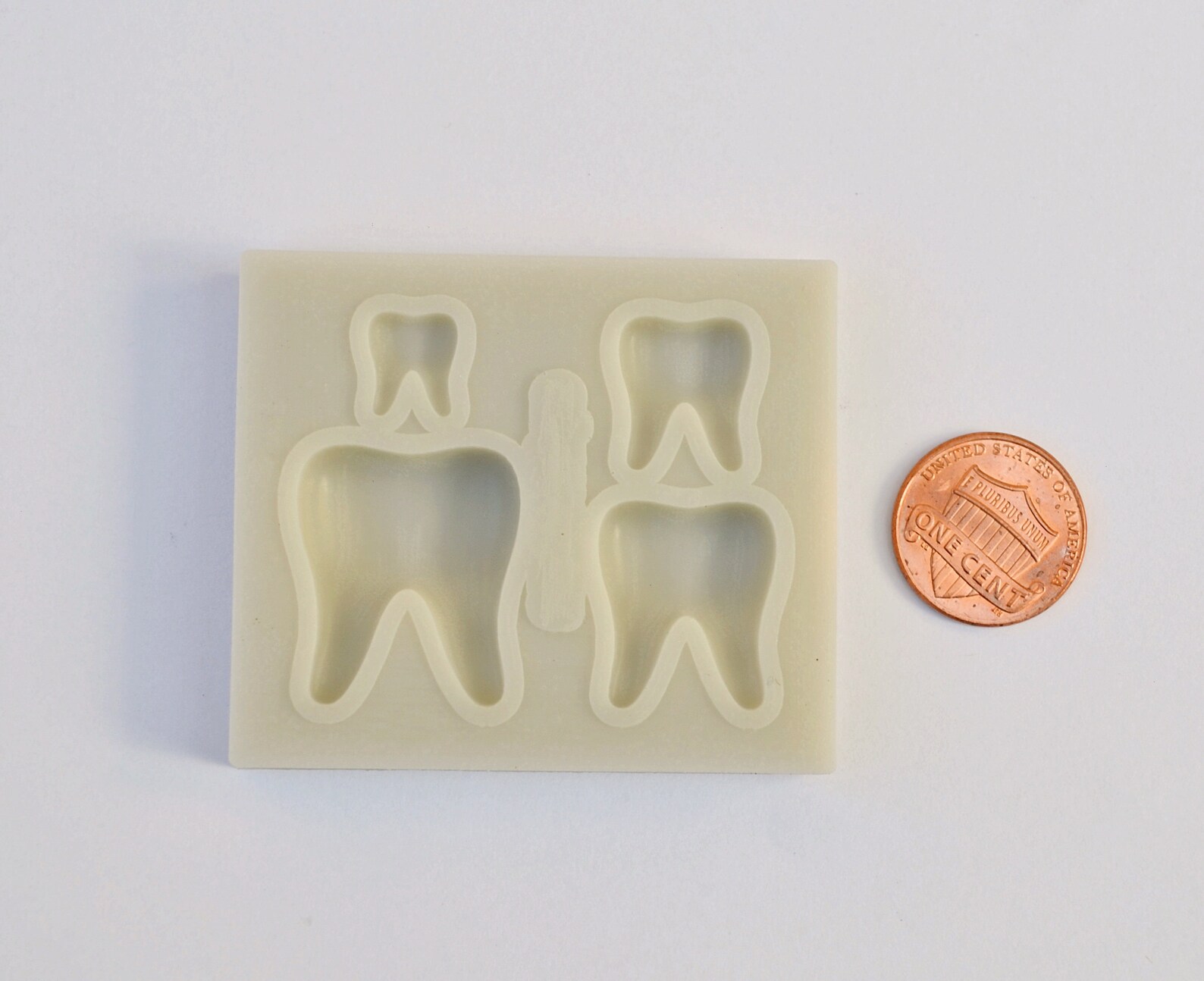 TOOTH MOLD 4 Cavity Fondant Mold Dentist Theme Chocolate - Etsy