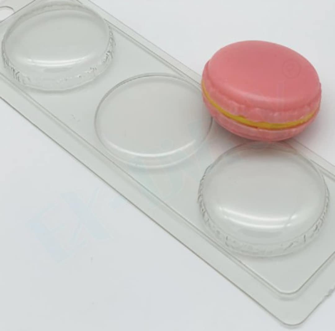 MACARON MOLD, Soap Mold, Bath Bomb Mold, Chocolate Mold, Dessert Mold ...