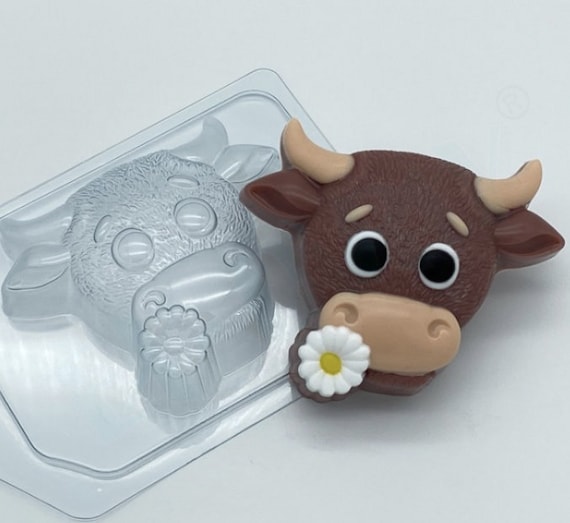 BULL MOLD Soap Mold Farm Animals Mold Cow Mold Bath Bomb | Etsy