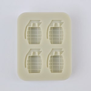 Grenades Fondant Mold, Chocolate Mold, Cupcake Decoration, Army Theme ...