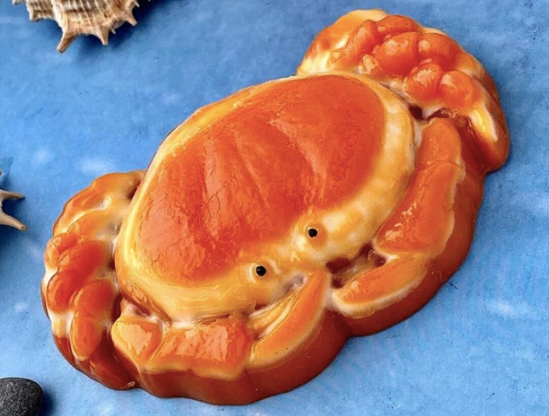 CRAB MOLD, Soap Mold, Bath Bomb Mold, Chocolate Mold, Fondant Mold ...