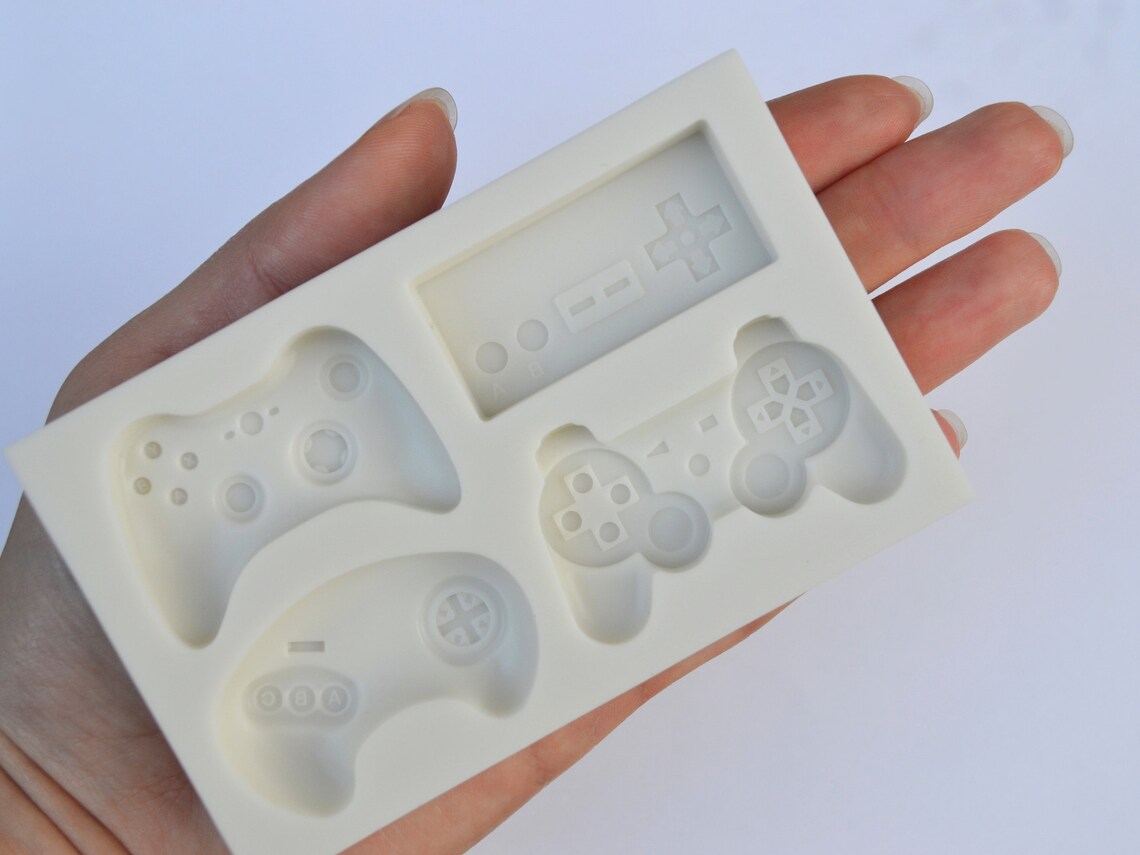 GAME CONTROLLER MOLD Silicone Gamepad Mold Chocolate Mold - Etsy