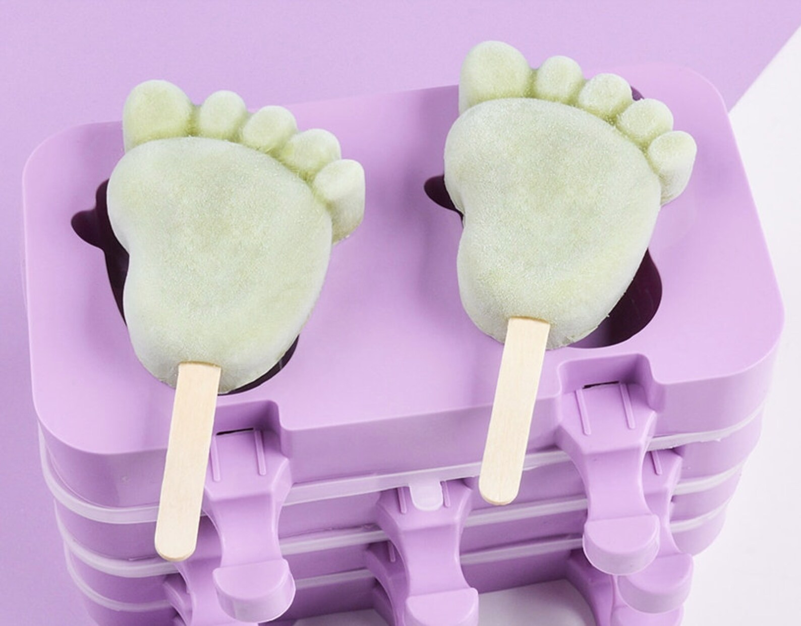 FEET SHAPED MOLD Popsicle Mold Cakesicle Mold Ice Cream - Etsy