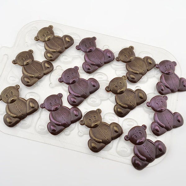 Bear Chocolate Mold - Etsy