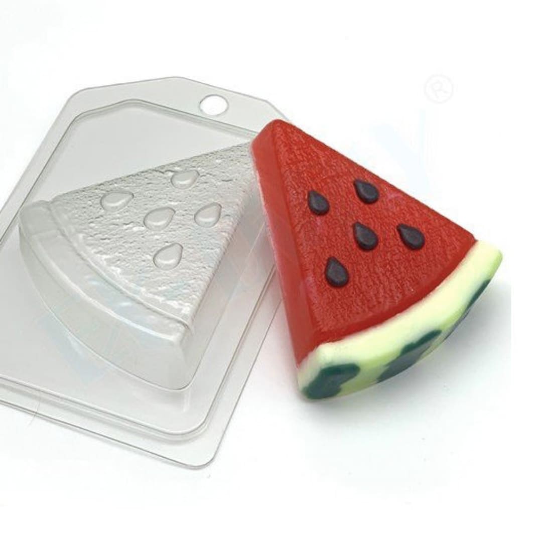 WATERMELON MOLD, Soap Mold, Bath Bomb Mold, Chocolate Mold, Watermelon ...