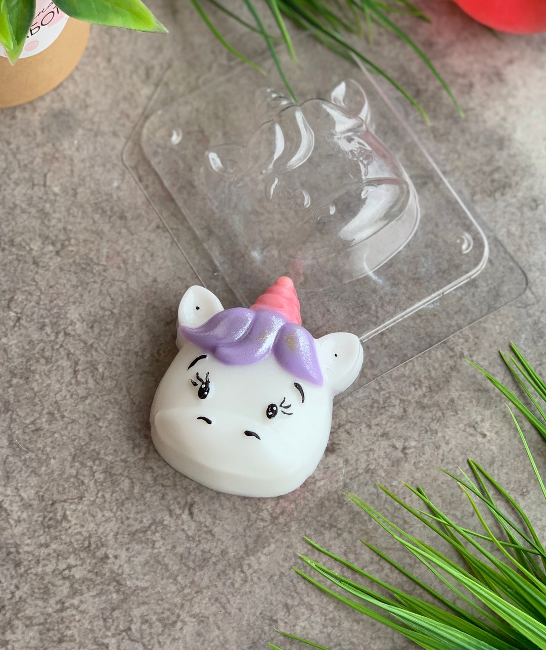 UNICORN MOLD, Magical Creatures Chocolate Mold, Fondant Mold, Kids Bath ...