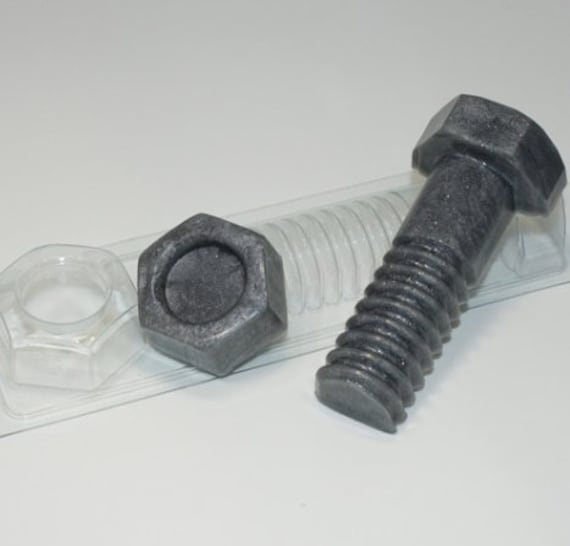 BOLT & NUT MOLD Soap Mold Father's Day Chocolate Making - Etsy