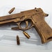 GUN MOLD (another Side), Gun & Bullets Chocolate Mold, Soap Mold ...