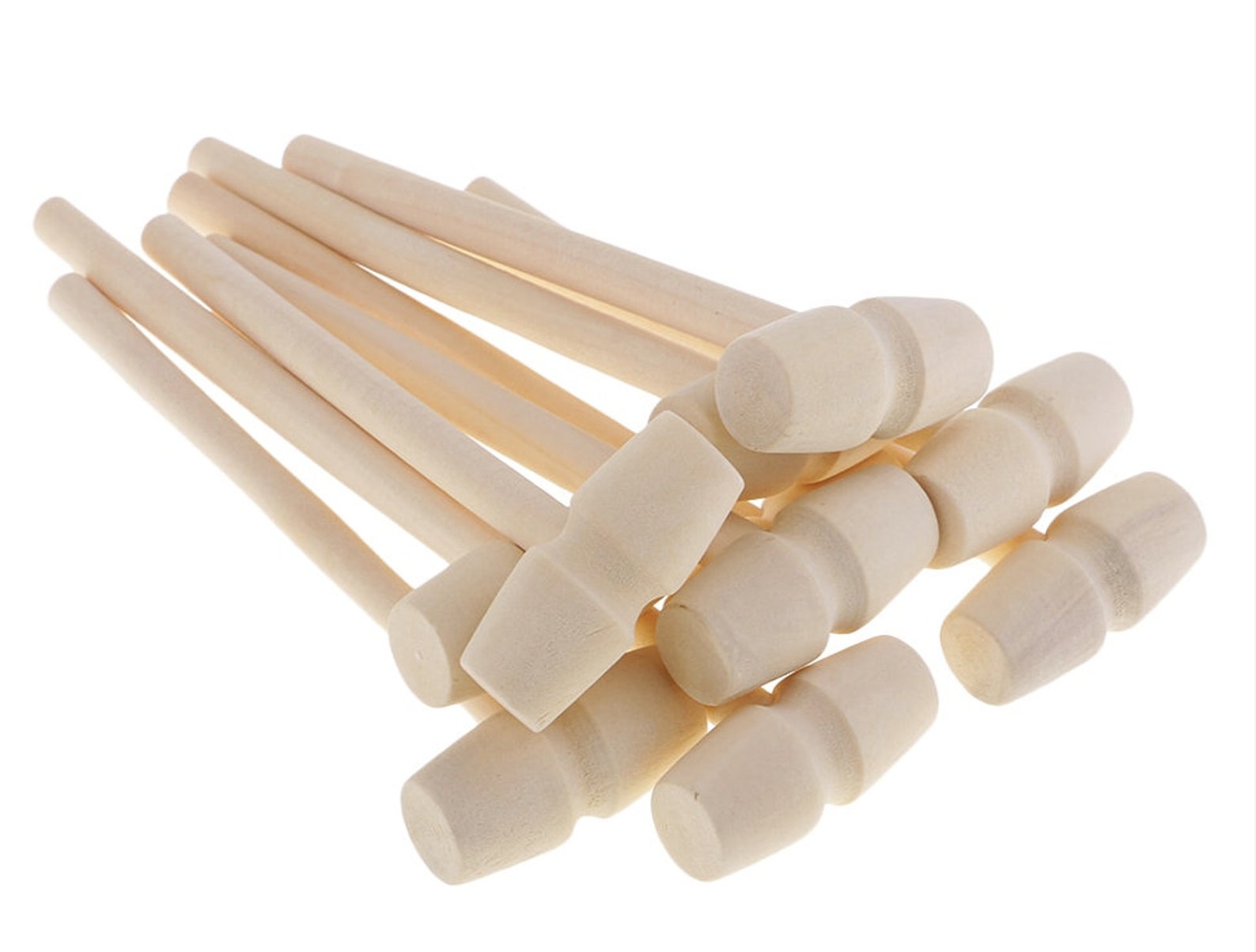 WOODEN MALLET HAMMER set of 5 Small Size / 5.5 Inches - Etsy