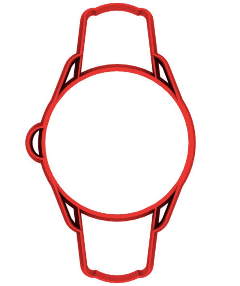 WATCH COOKIE CUTTER Fondant Cutter Cake Decoration Plastic | Etsy