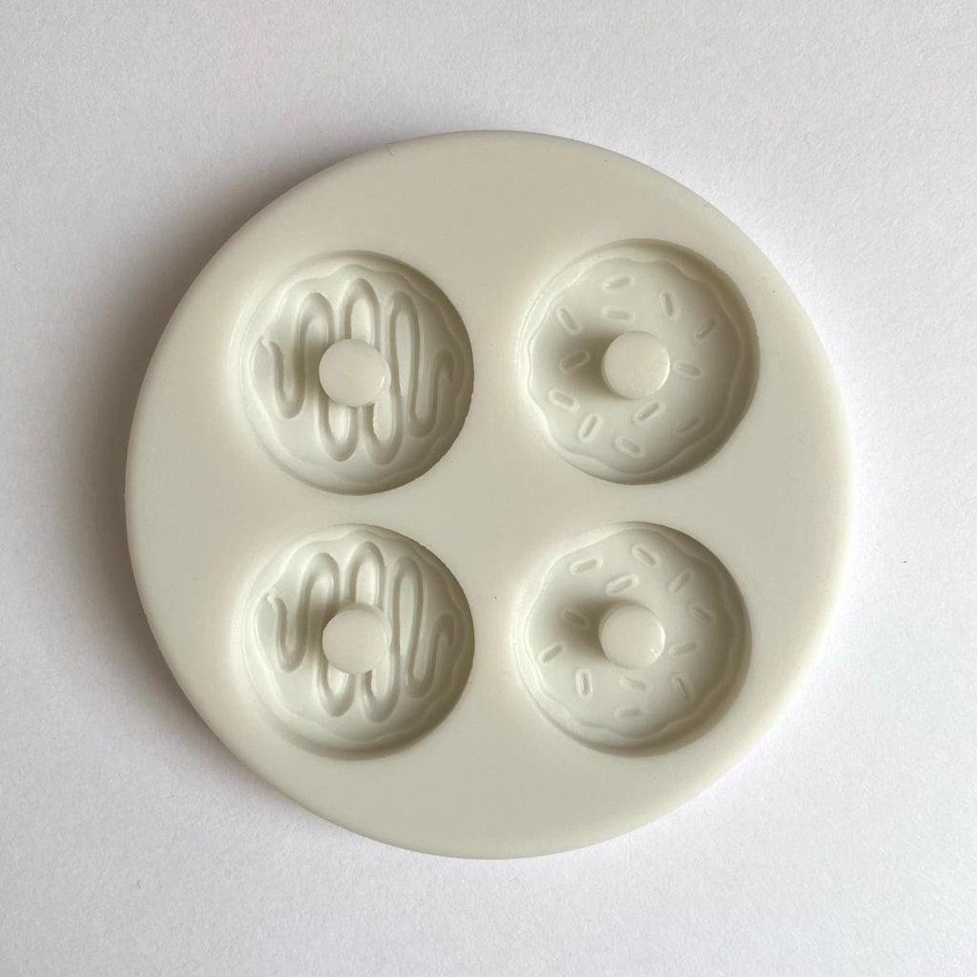 MINI DONUT MOLD, Doughnut Shaped Fondant Mold, Molds for Treats ...