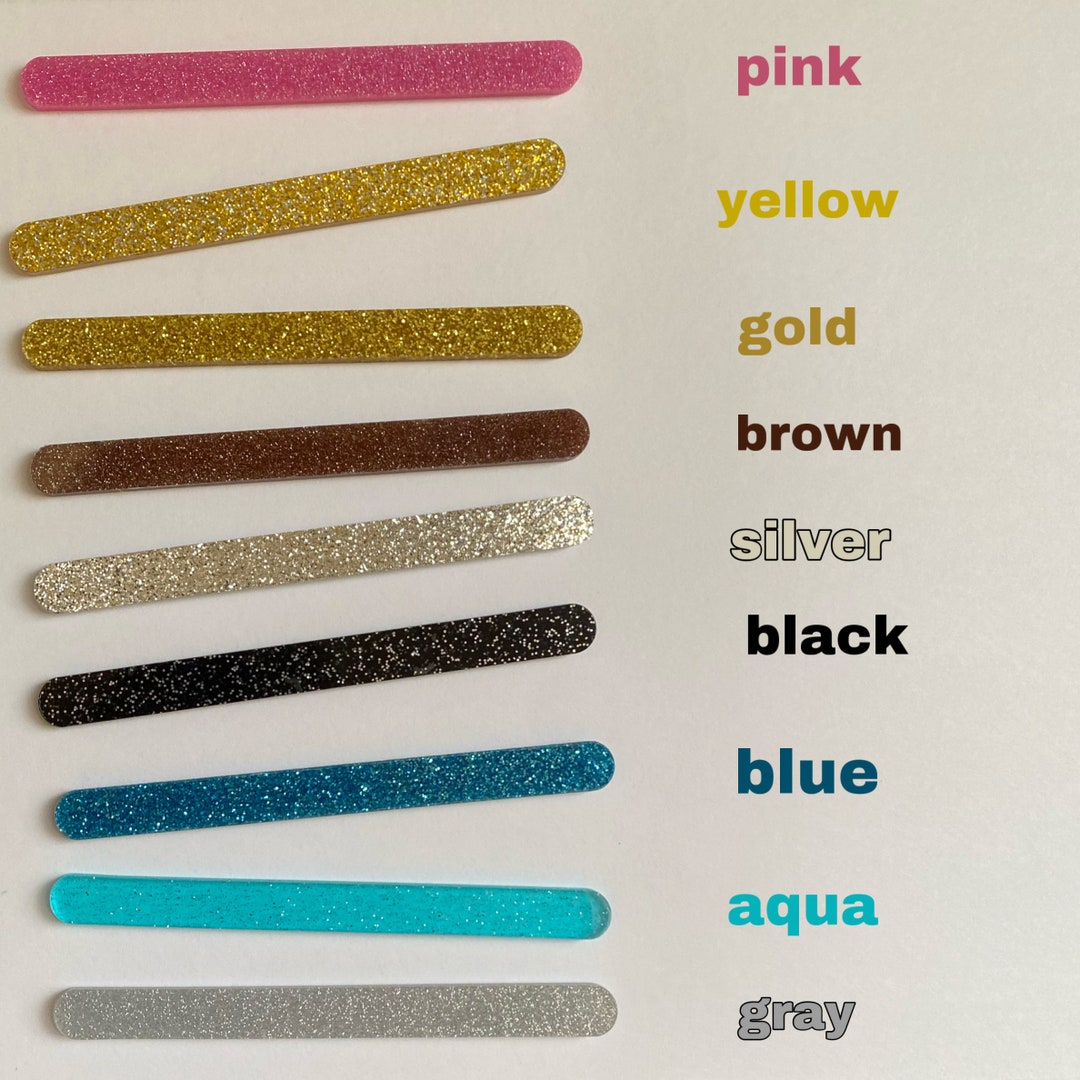 ACRYLIC POPSICLE STICKS (10) for Cakesicles, Ice Cream, Treats, Cake ...