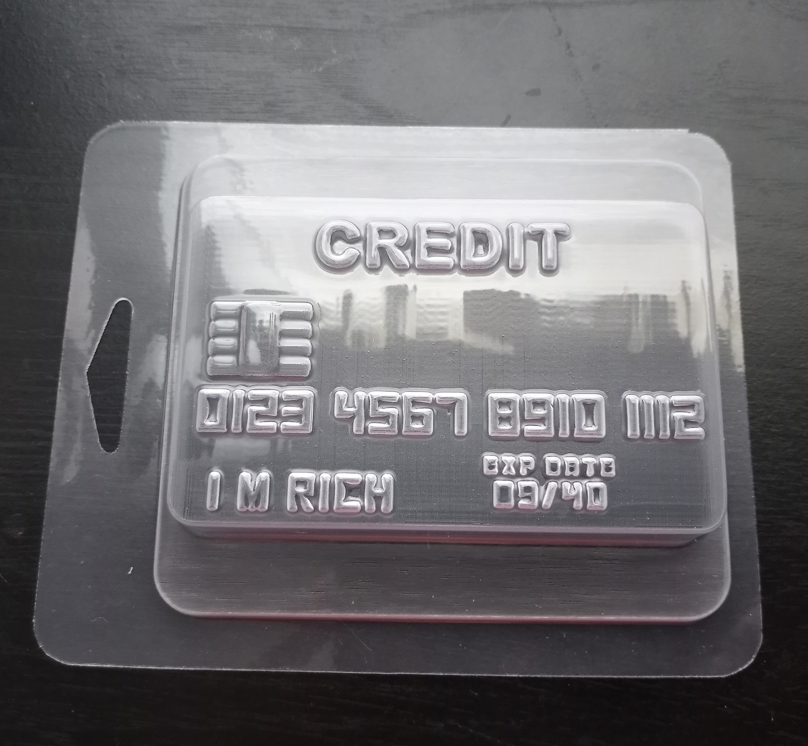 CREDIT CARD MOLD Money Mold Chocolate Mold Im Rich Cake | Etsy