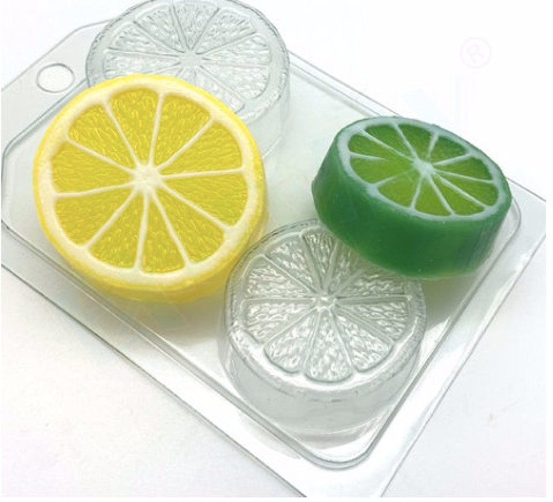 CITRUS DUO MOLD, Soap Mold, Bath Bomb Mold, Chocolate Mold, Summer ...