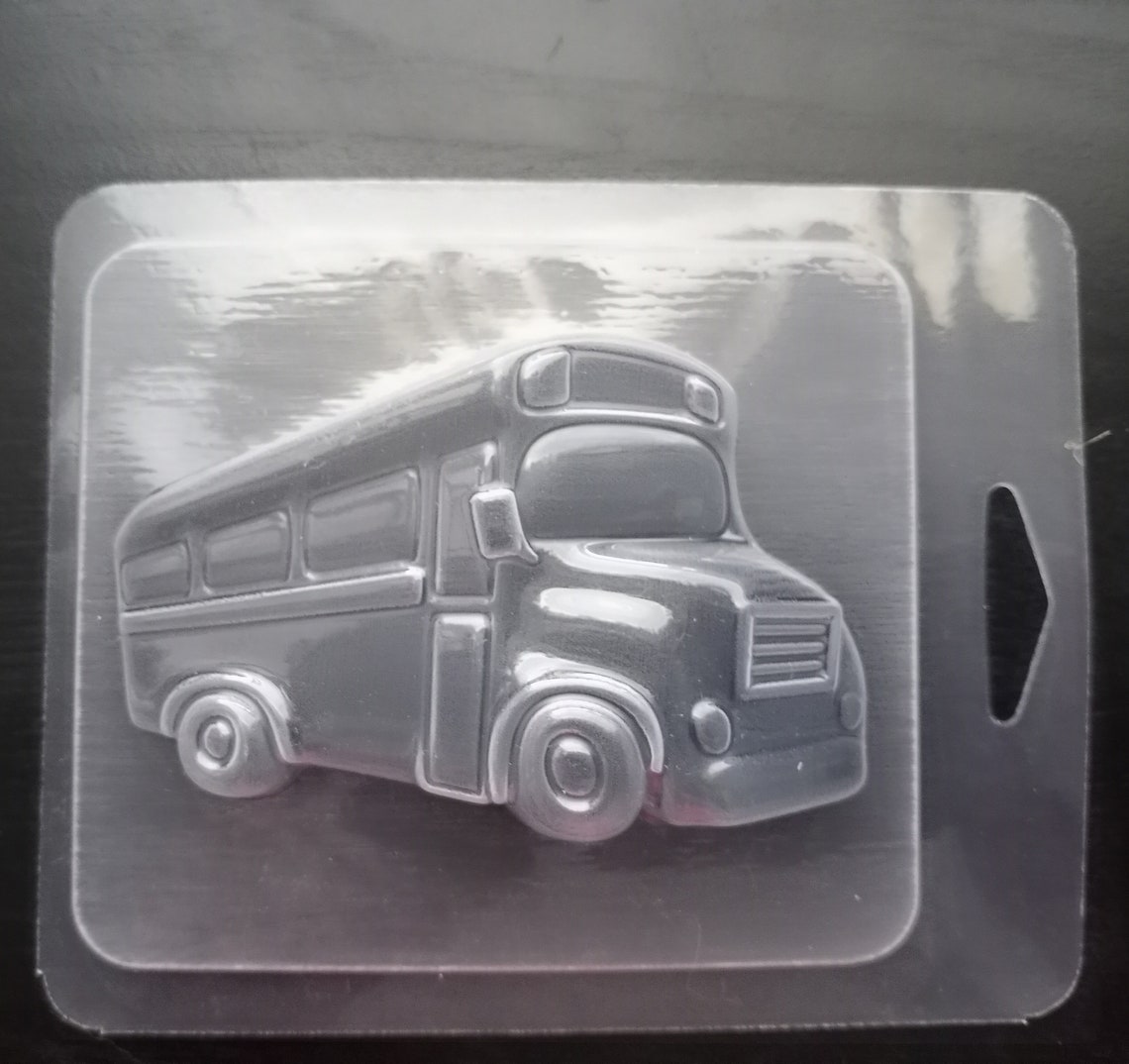 SCHOOL BUS MOLD Chocolate Mold Candy Mold Teacher | Etsy