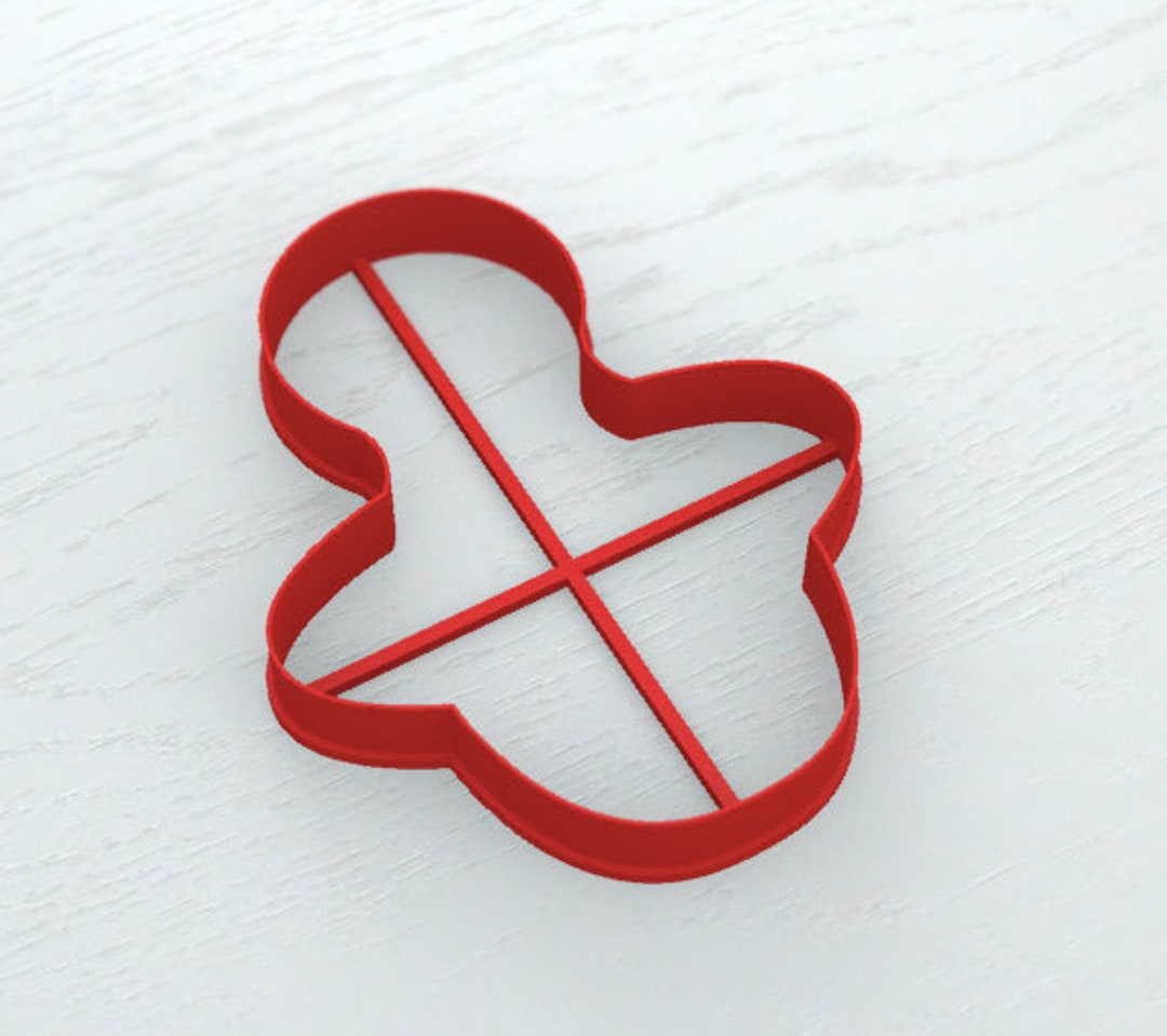 PACIFIER COOKIE CUTTER, Baby Shower Fondant Cutter, Baby Theme Plastic ...