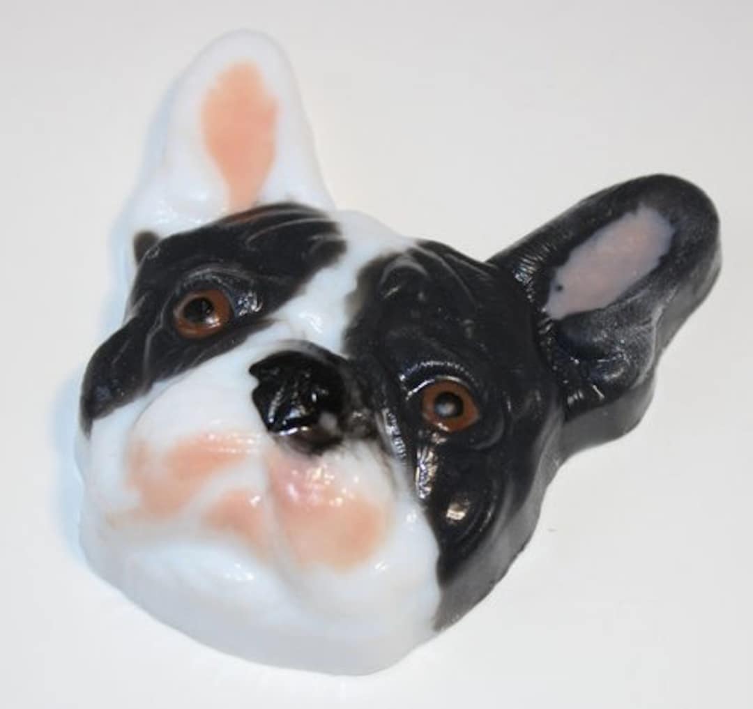 BULLDOG MOLD, Soap Mold, Dog Mold, Bath Bomb Mold, Chocolate Mold, Cute ...