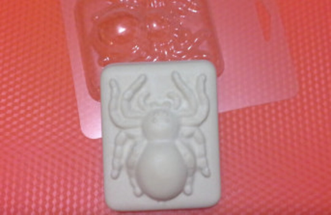 SPIDER MOLD, Soap Mold, Bath Bomb Mold, Chocolate Mold, Plastic Mold ...