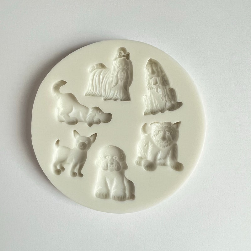 Dog Breed Fondant Molds - Etsy