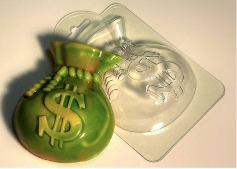 Money Mold Dollar Bag Soap Mold Bath Bomb Mold Chocolate - Etsy