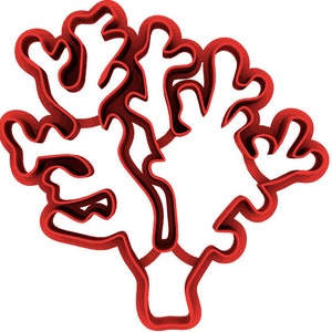 CORALS COOKIE CUTTER, Fondant Cutter, Ocean Theme Cake Decoration ...