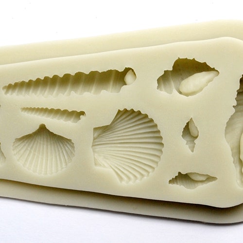 SEA SHELLS MOLD 10 Cavity Beach Themed Mold Under the Sea - Etsy