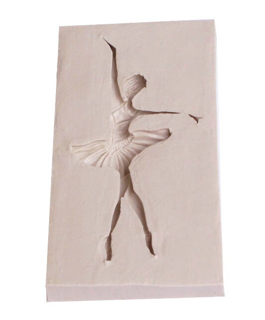 BALLERINA MOLD, Highly Detailed Ballet Theme Silicone Mold, Resin Mold ...