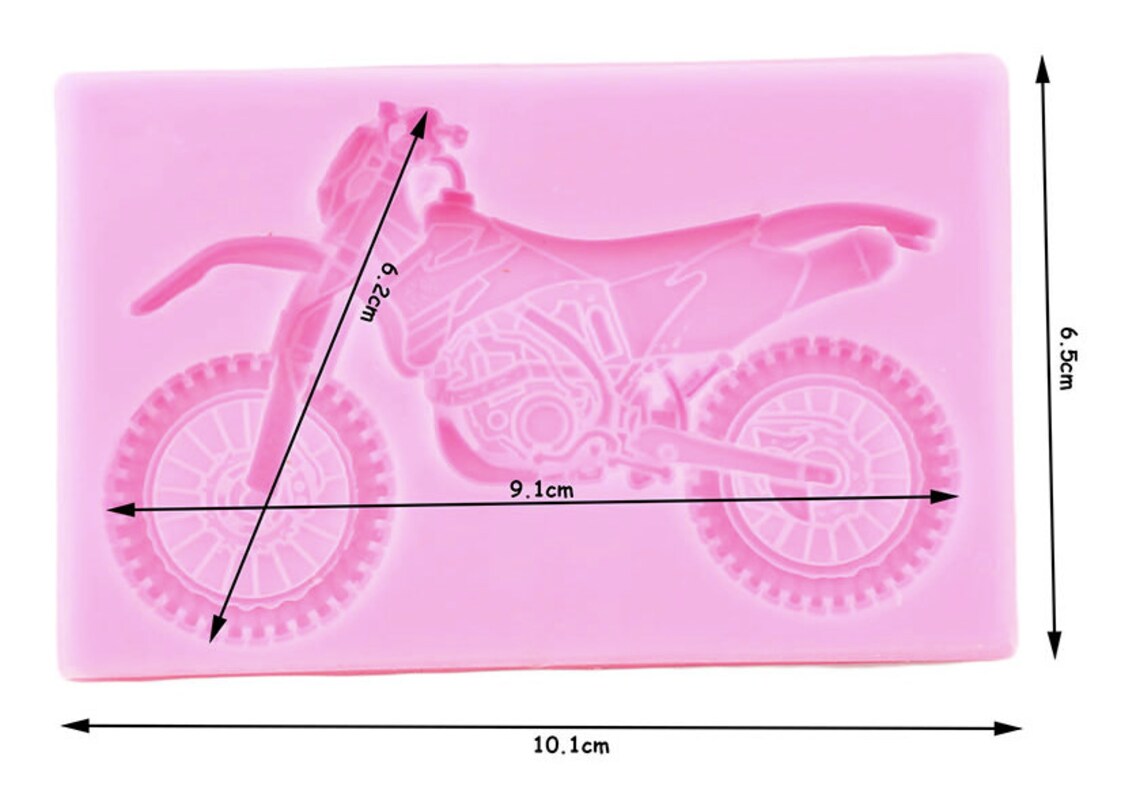 MOTORCYCLE MOLD Silicone Fondant Mold Bike Mold Boys Cake - Etsy