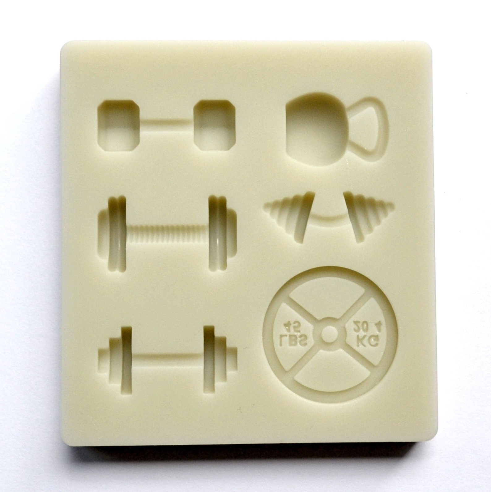 WEIGHTS VARIETY MOLD Silicone Fondant Mold Cupcake - Etsy