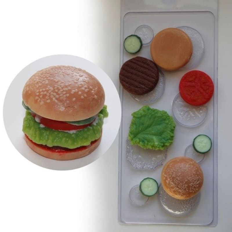 Burger Silicone Molds - Etsy