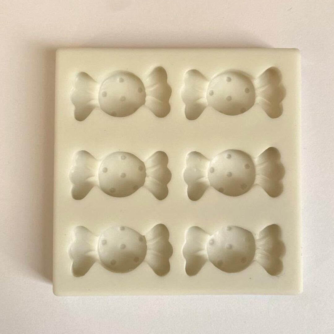 CANDY MOLD, Mini Candy Shaped Fondant Mold, Treats Decoration, Cake ...
