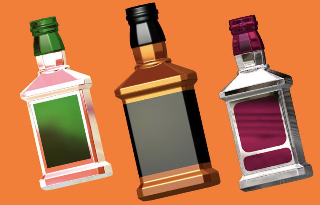 ALCOHOL BOTTLE MOLD, Plastic Soap Mold, Bath Bomb Mold, Chocolate Mold ...