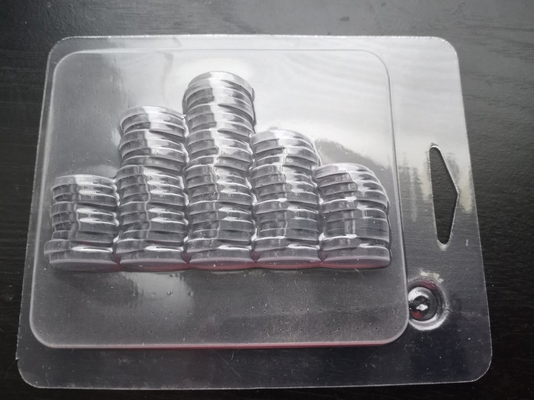 Money Mold, COINS MOLD (small), Chocolate Mold, Fondant Mold, Pirate ...