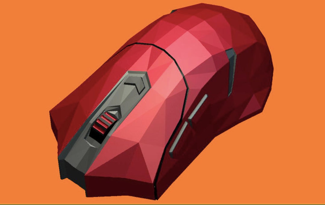 COMPUTER MOUSE MOLD, Gamer Mouse, Soap Mold, Office Gag Gift, Plastic ...