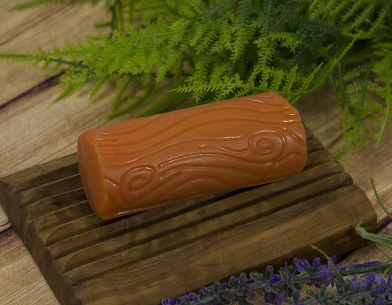 TREE LOG MOLD 2-cavity Wood Log Chocolate Mold Fondant Mold - Etsy