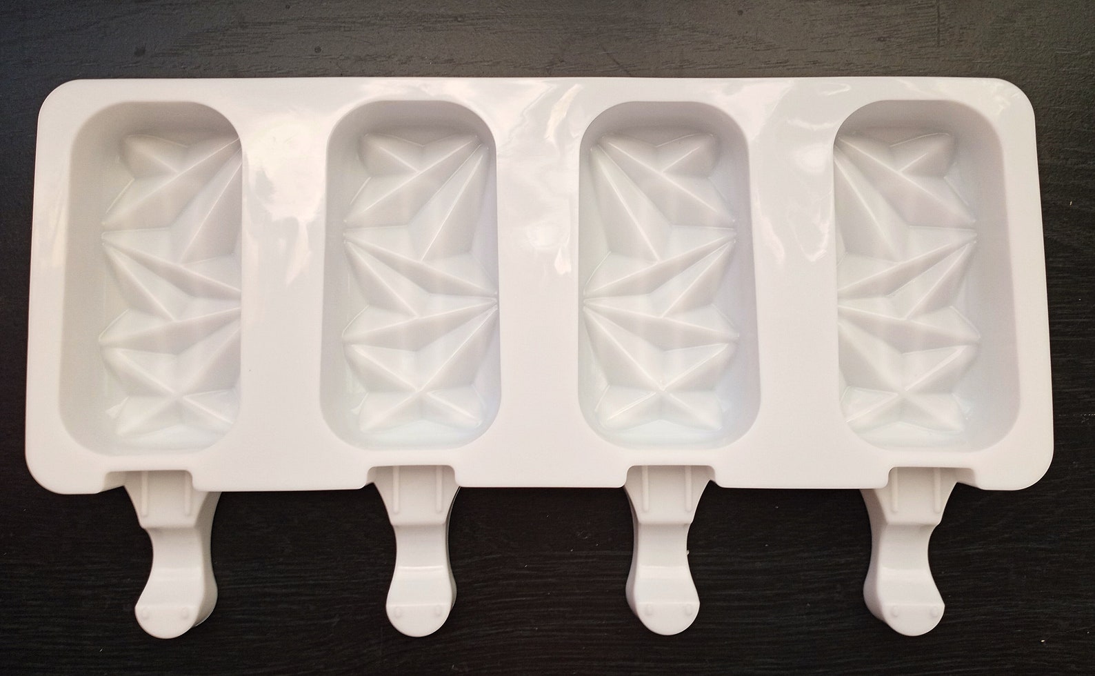 CAKESICLE MOLD 4 Cavity Geometrical Popsicle Mold Baking - Etsy
