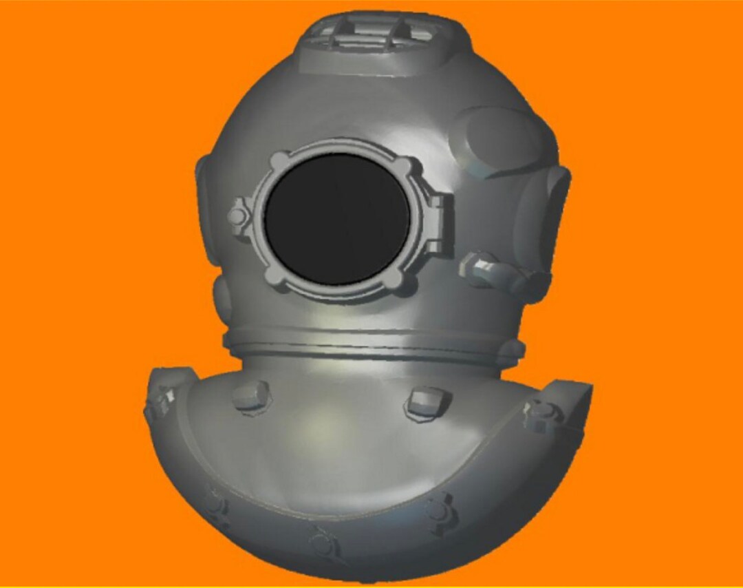 DIVERS HELMET MOLD, Chocolate Mold, Diving Theme Soap Making Supplies ...