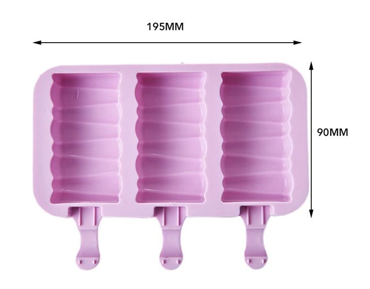 CAKESICLE MOLD (3 Cavity), Popsicle Mold, Baking Mold, Dessert Mold ...