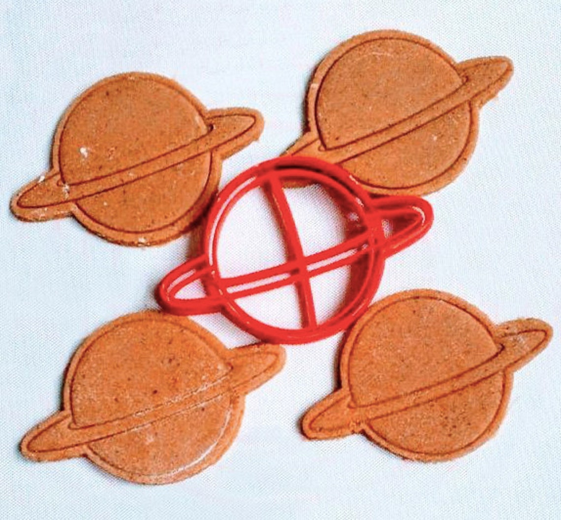 SATURN COOKIE CUTTER Space Theme Fondant Cutter Planets - Etsy
