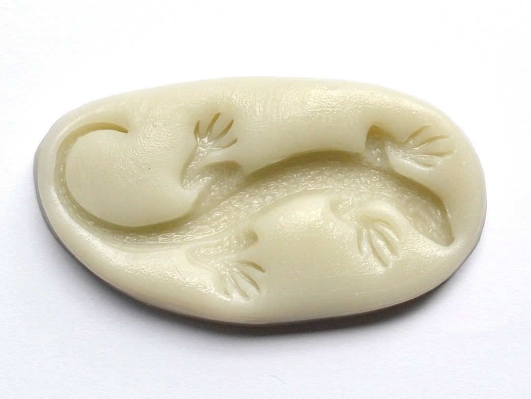 LIZARD MOLD, Fondant Mold, Chocolate Mold, Silicone Resin Mold, Jewelry ...